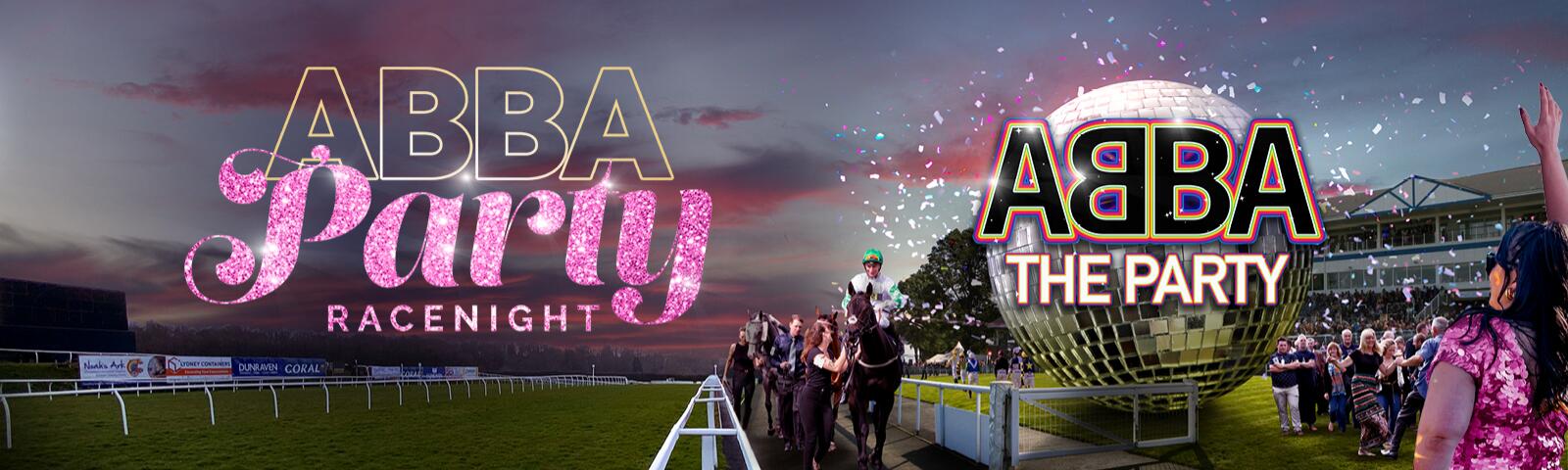 ABBA Party Racenight - Monday 1 July