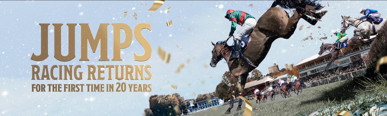 Jump Racing Returns | Royal Windsor Racecourse